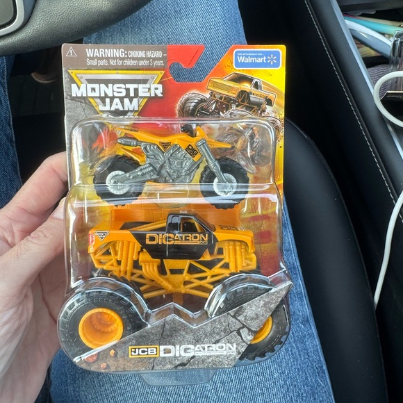 Monster Jam | Toys | Monster Jam Jcb Digatron Vehicle Set Truck And ...